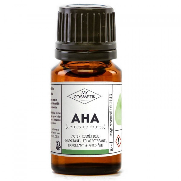 AHA - Acides de fruits: propriétés et utilisations en cosmétique