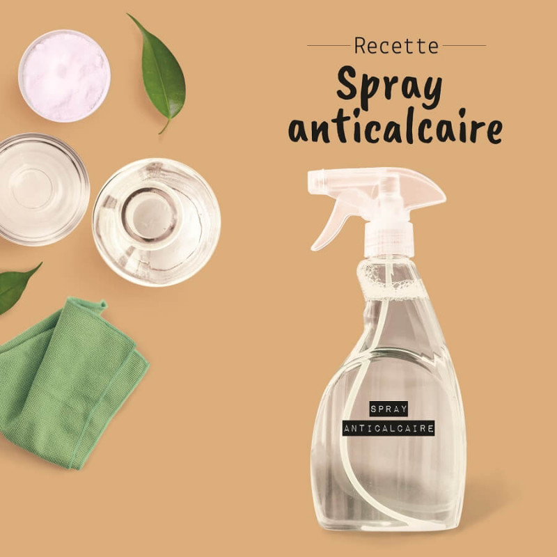 Recette spray anti-calcaire maison : vinaigre blanc et naturel
