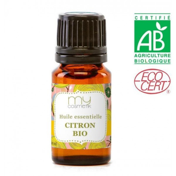 Huile essentielle de Citron BIO: propriétés et utilisations